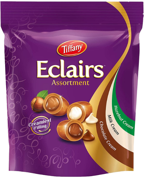 SALE! TIFFANY ECLAIRS, Chocolate Cream/Assortment, Individually Wrapped ...