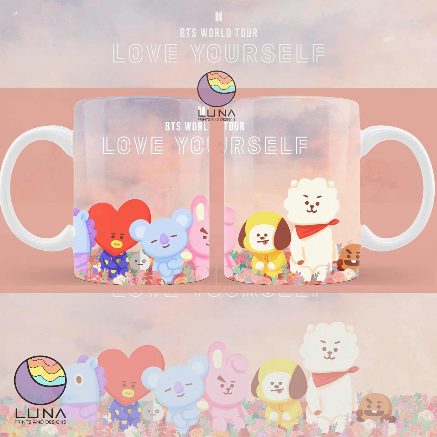 BTS - BT21 KPOP CERAMIC MUG | Lazada PH