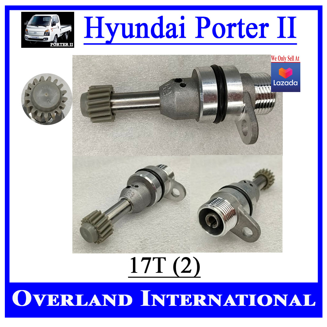SPEEDOMETER GEAR 17Teeth (2) For Hyundai H100 New Porter 43621-4D020-2 ...