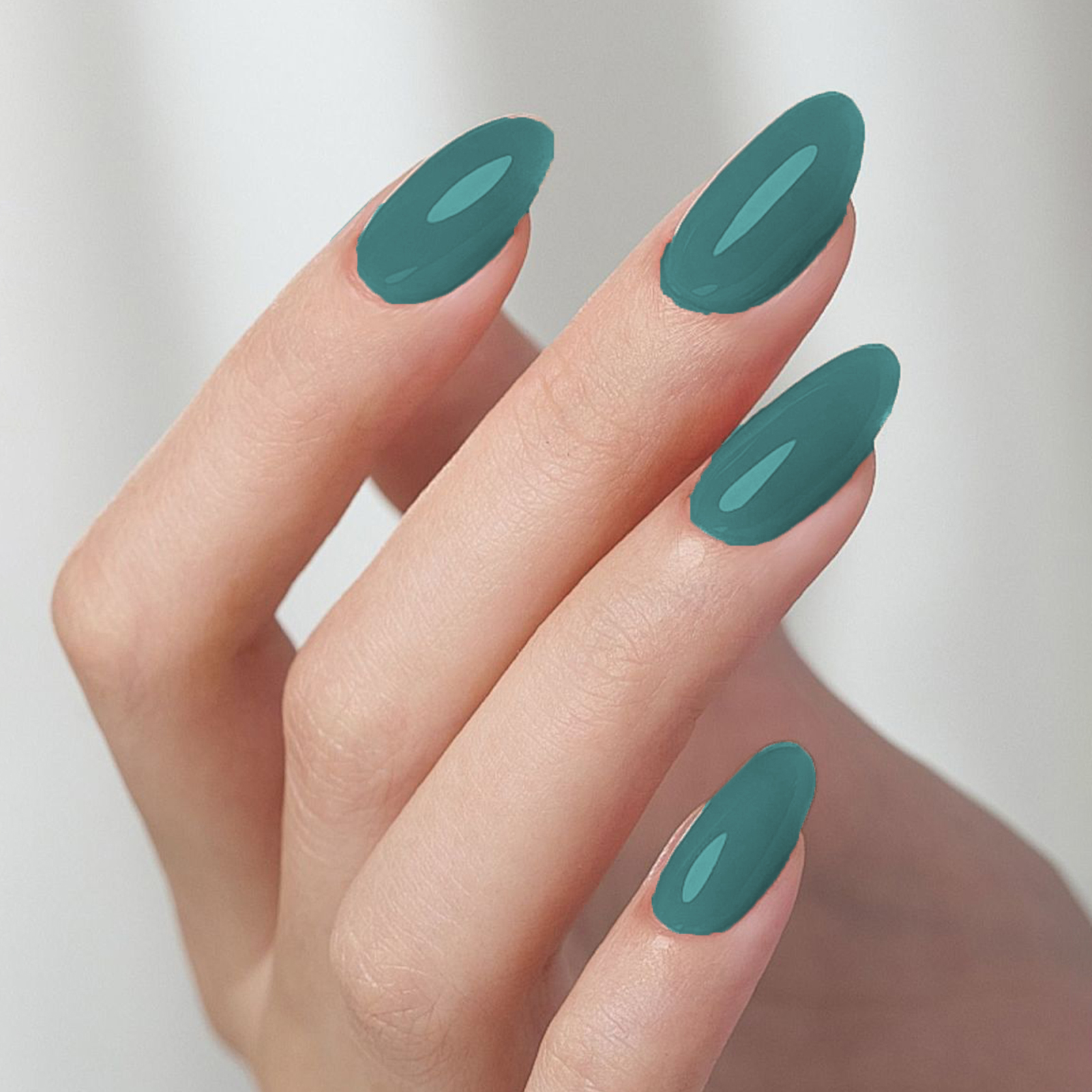 ECHIDNA 1 Sheet Gel Nail Strip UV Free Easy Apply Remove Self-adhesive Nail Sticker Long Lasting ...