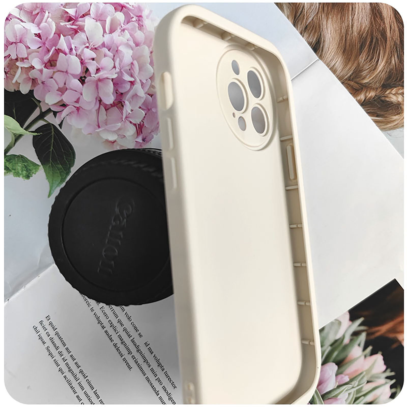 Simplicity Phone lens protection Phone Case For Huawei Honor70 Pro ...