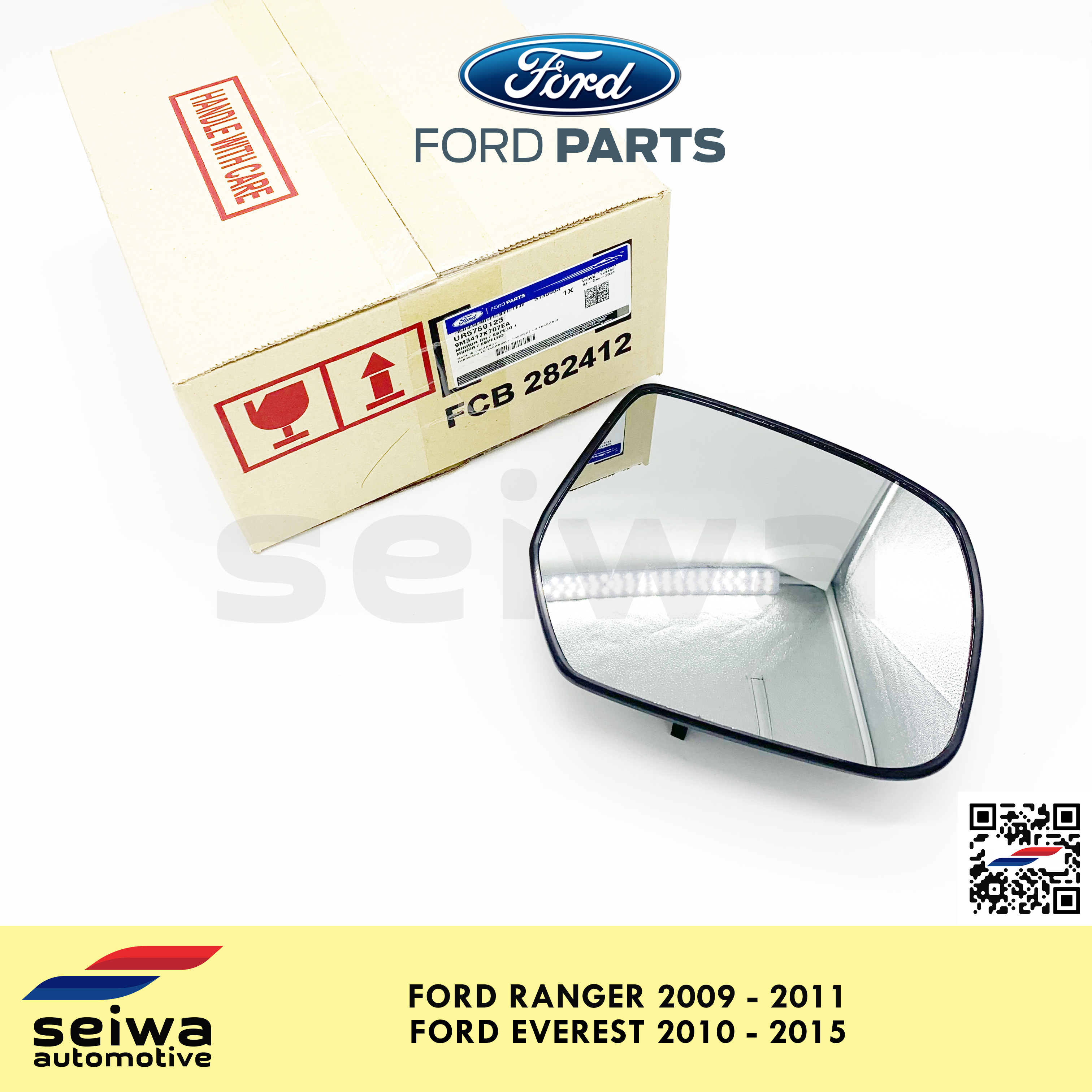 [2009 - 2011] Ford Ranger Side Mirror Lens RH - [2010 - 2015] Ford ...