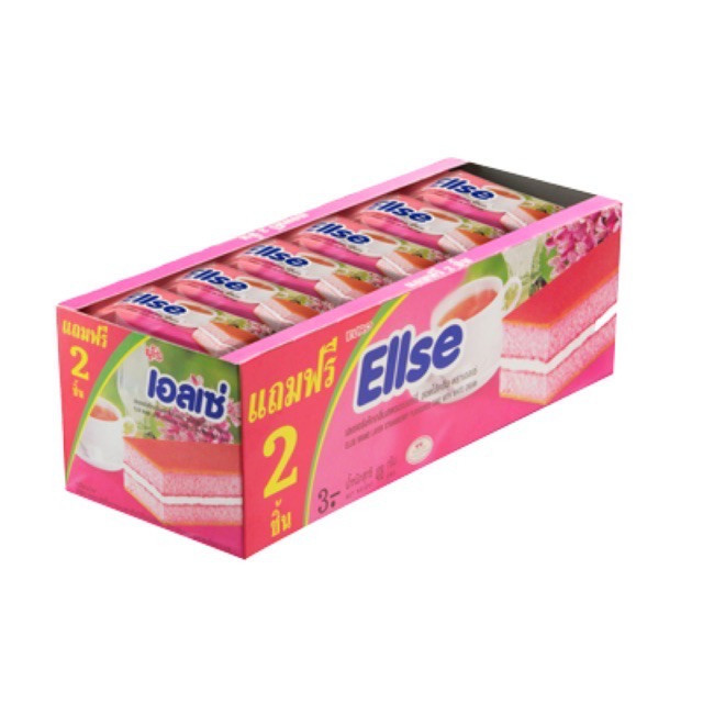 ขนม เอลเซ่ Ellse เค้กหลากรสชาติ 15 กรัม x 24 ชิ้น - BIGBEN 24 - ThaiPick