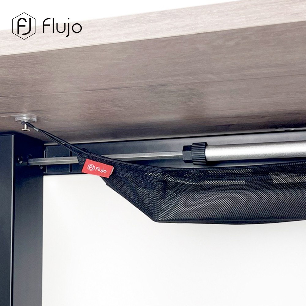 Flujo Cable Management Mesh Net Light Weight Under Desk Storage ...