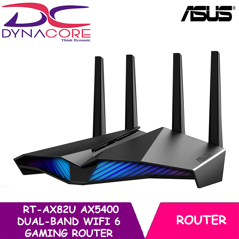 ASUS RT-AX82U V2 AX5400 Dual-Band WiFi 6 Gaming Router | Lazada Singapore
