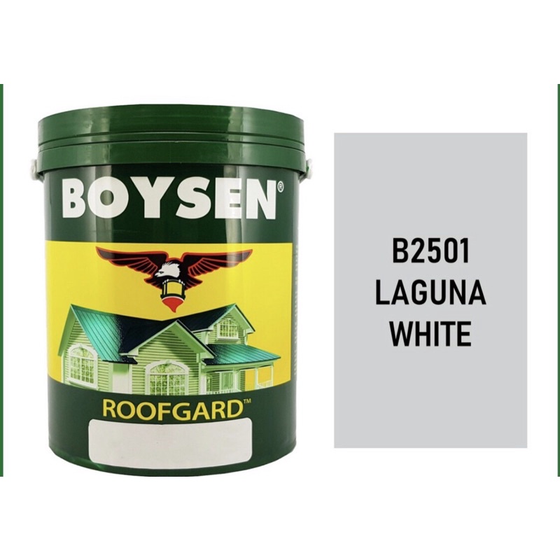 Boysen Roofgard Roof Paint - 4L Pacific Blue (B2540) / Laguna White ...