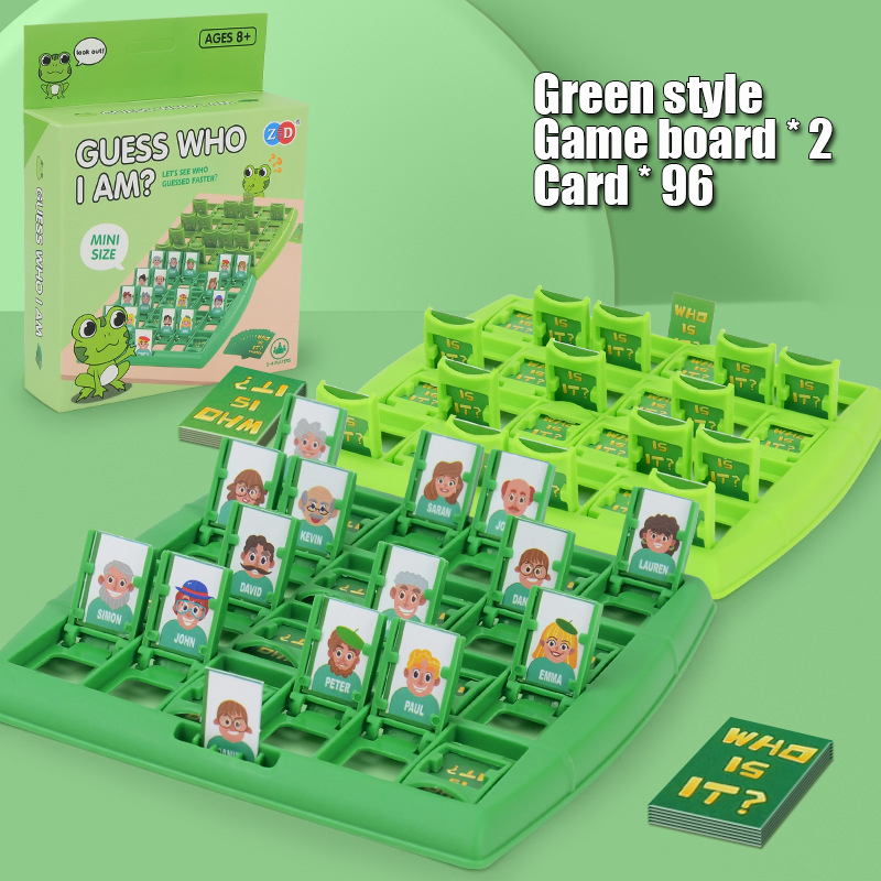 【Dream Sailing Store 】Guess who I am board game parent-child ...