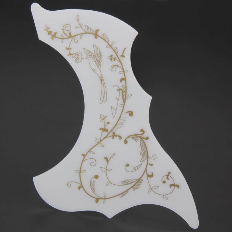 Hummingbird Acoustic Guitar Celluloid Pickguard Scratch Plate Pick ...