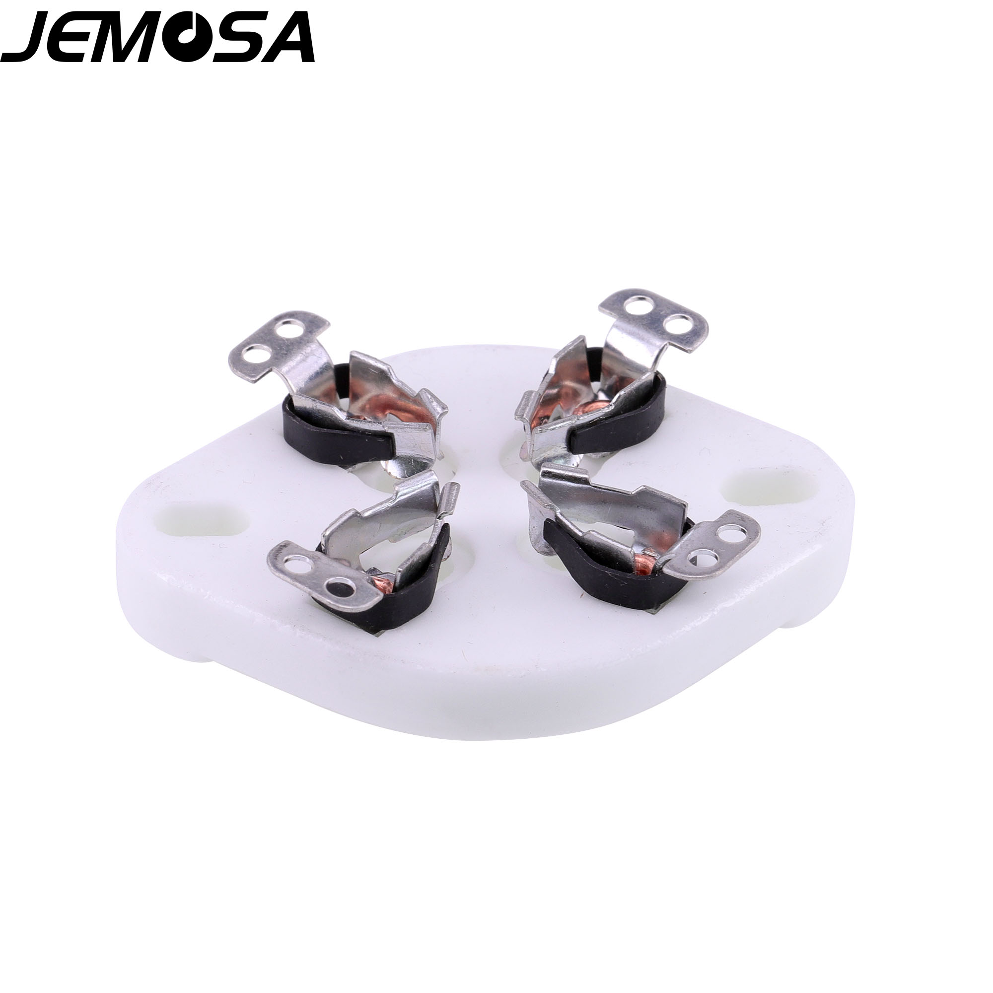 Believesinkinte 【Top-Rated Product】Ceramic Tube Socket 4pins Electron ...