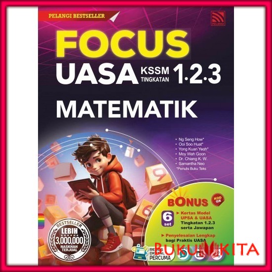 Buku Rujukan: Focus UASA KSSM Tingkatan 1.2.3 Edisi 2024 - Matematik / Mathematics / Sains ...