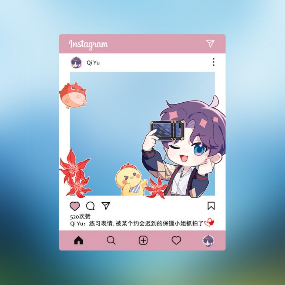 Anime Game Love and Deep Space Laminated Photo Zayne Sylus Character ...