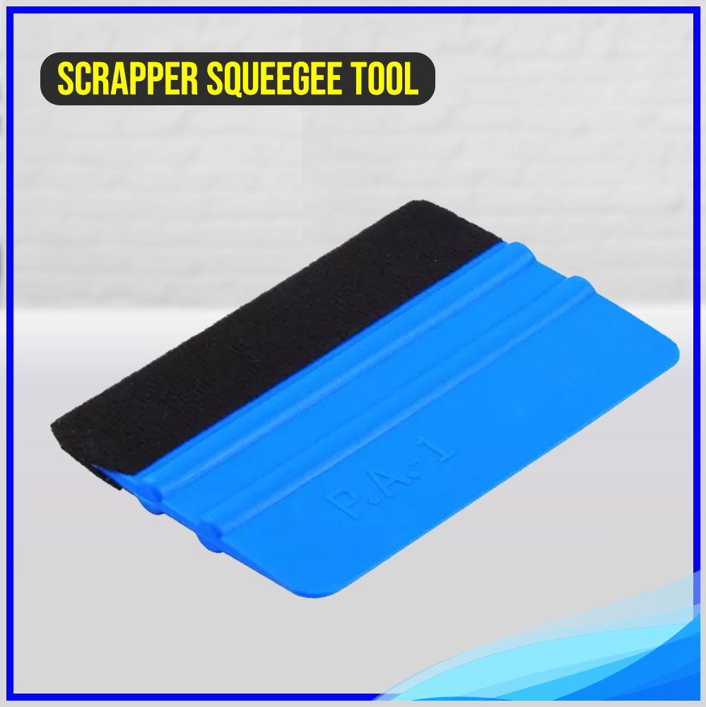 Scrapper Squeegee Tool [for Vinyl Applications and Vinyl Sticker ...