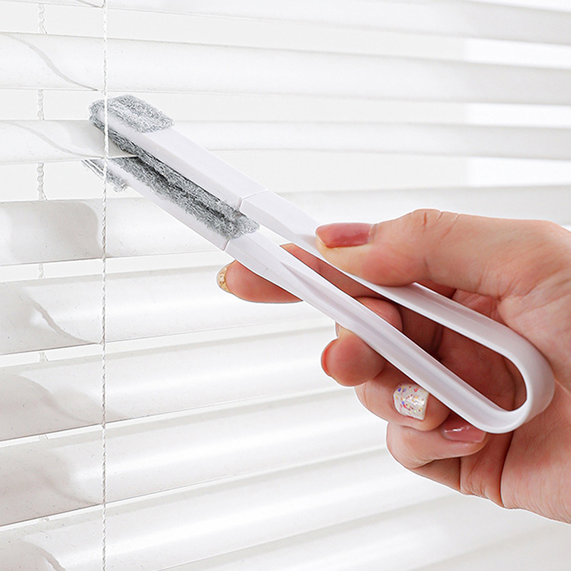 Window Shutters Blind Duster Brush With 6 Replacement Heads Cleaning ...