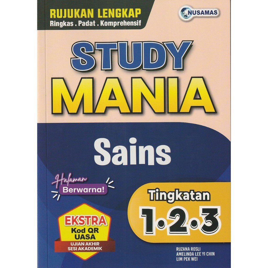 RUJUKAN LENGKAP STUDY MANIA TINGKATAN 1.2.3 | Lazada