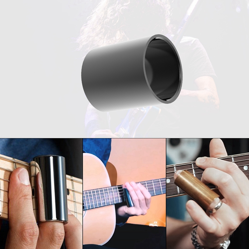 NAOMI Guitar Slider Stainless Steel Finger Knuck for GuitarBass 2.8cm ...