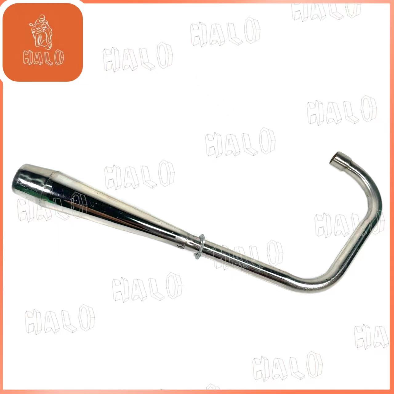 [HALO MOTOR] MOTORCYCLE BULLET EXHAUST TAMBUTSO (BARAKO) | Lazada PH