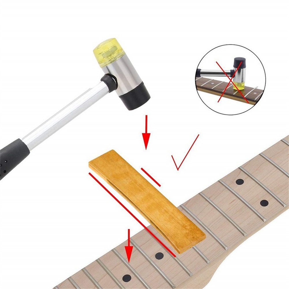 【Limited stock】 9 Size Guitar Radius Metal Fingerboard Fret Press Caul ...