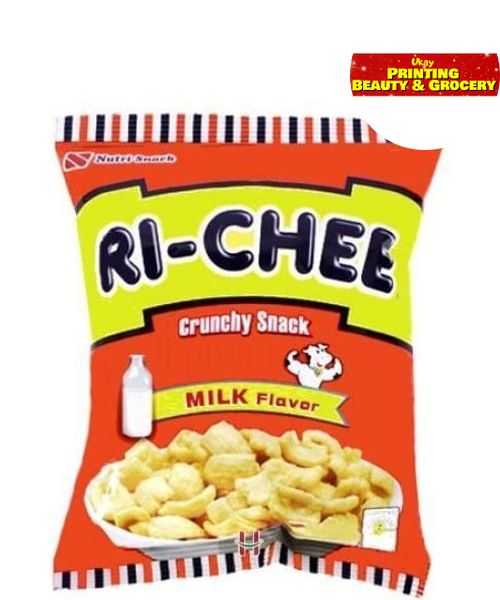 Nutri Snack Ri-Chee Crunchy Milk Flavor 60g Filipino Favorite | Lazada ...