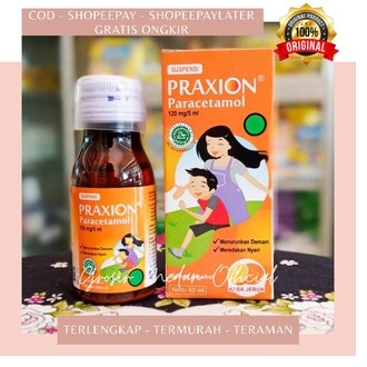 PRAXION DROP SIRUP DAN FORTE SIRUP / OBAT DEMAM BAYI DAN ANAK / ANTI ...