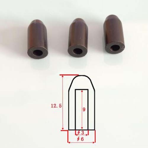 5/10/20/50/100pcs Food Grade Silicone Rubber Storage Cap Needle Cover ...
