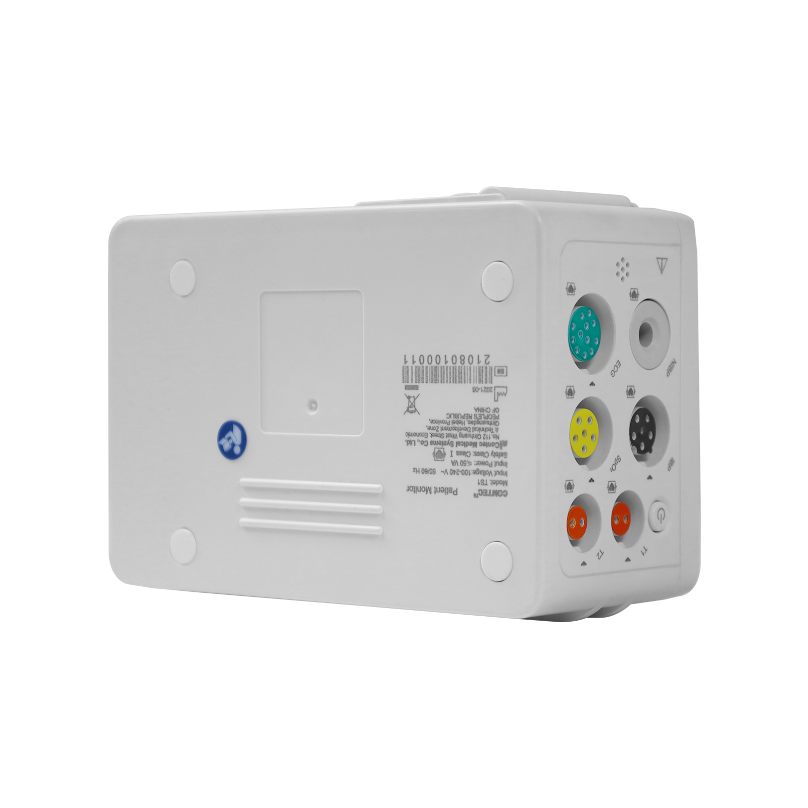 ContecMed TS1 สมาร์ทแบบพกพาผู้ป่วย Monitor หน้าจอสัมผัสขนาด 5 นิ้ว ICU ...