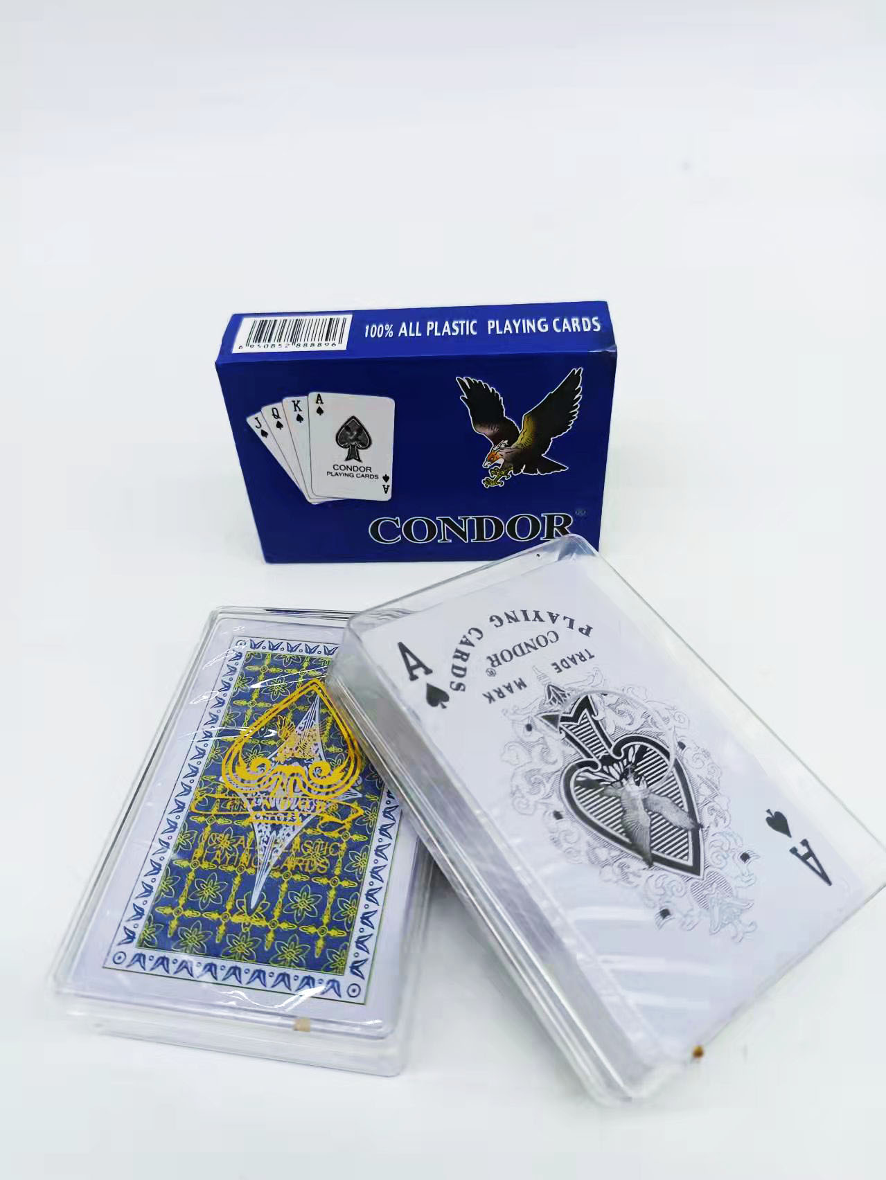 Baraha (size; 8.5 x 5.5 cm) Waterproof PVC Plastic Playing Card With ...