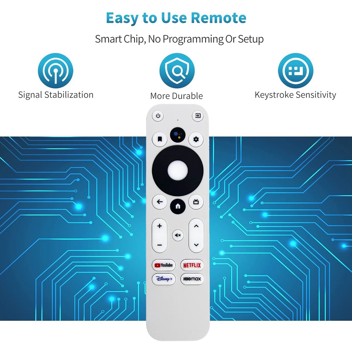 Replace Voice Remote Control For Mecool/onn Km2 For Km2 Netflix Youtube ...
