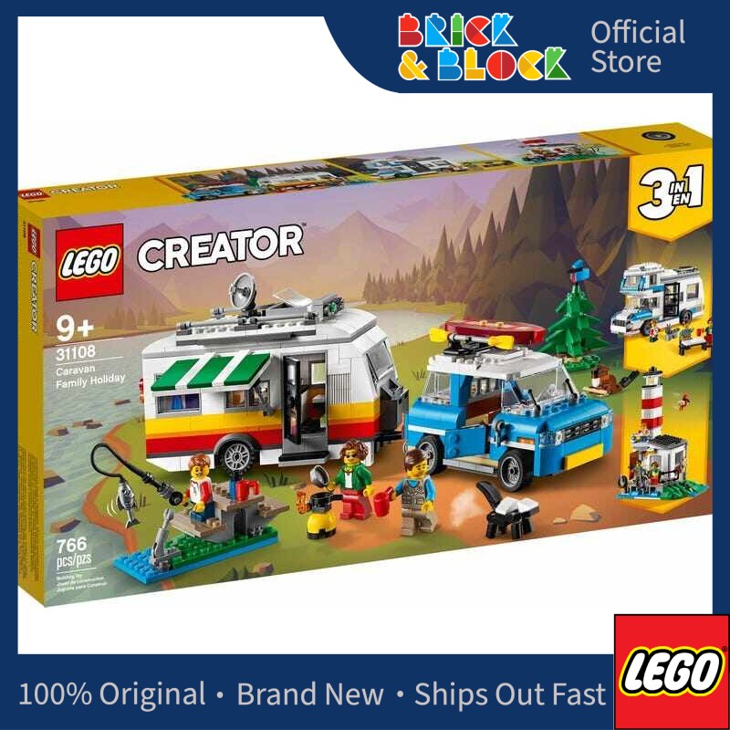 LEGO 31108 Caravan Family Holiday | LEGO Creator | Lazada