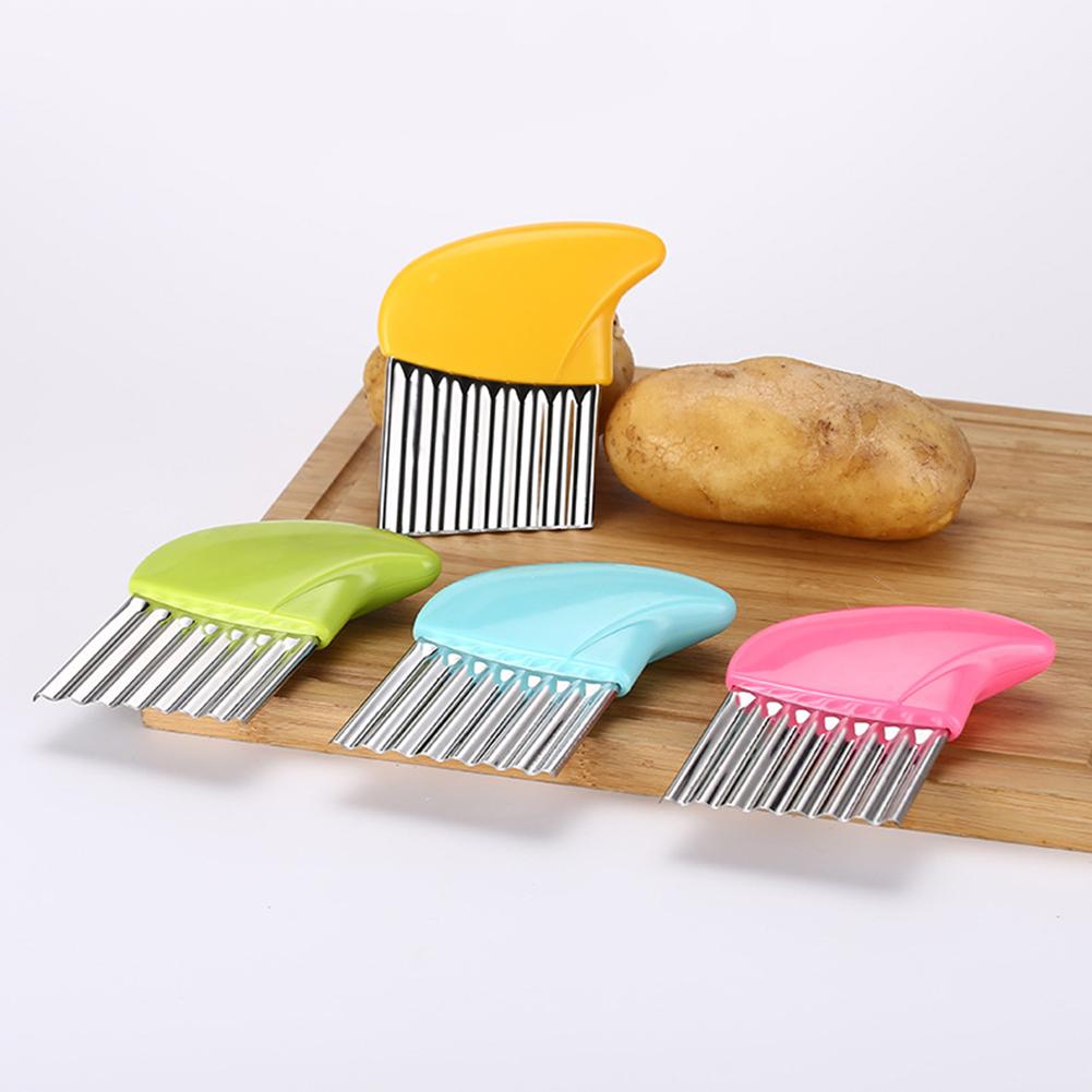 【Best Lrice】Multifunctional Wave Onion Potato Slicer French Fries Salad ...
