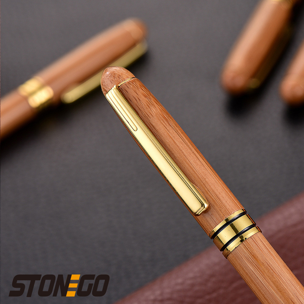 【New and Improved】 STONEGO Classics Luxury Wooden Fountain Pen/ Pen Ink ...