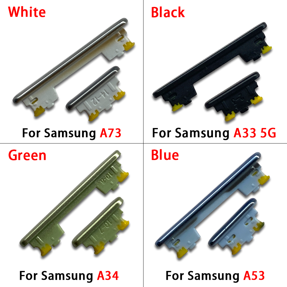 【EcoDealsq】New For Samsung A14 A33 A34 A53 5G Power Button ON OFF ...