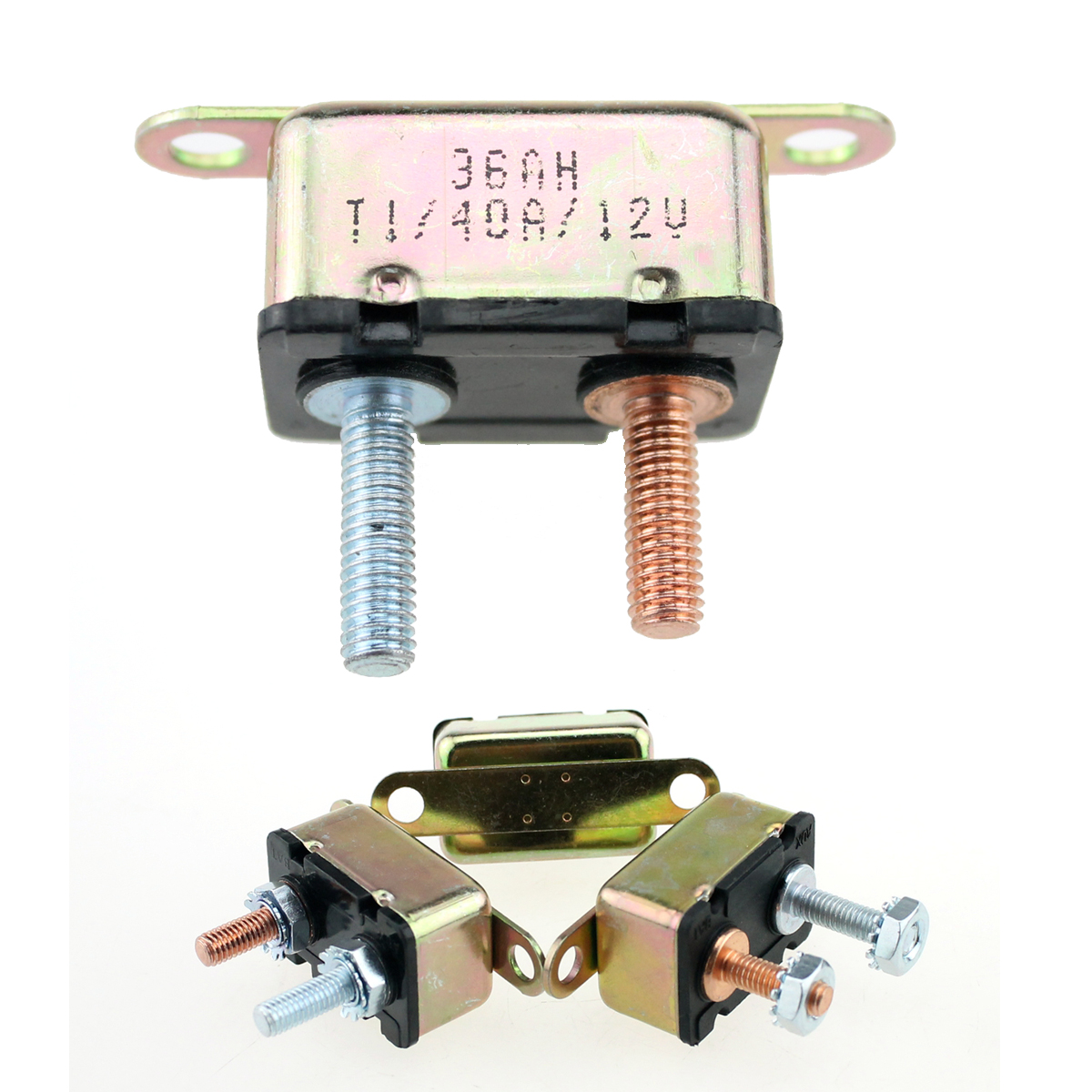 322233396011 Auto Reset Chic Circuit Breaker 50 AMP Computers 12V Fuse ...