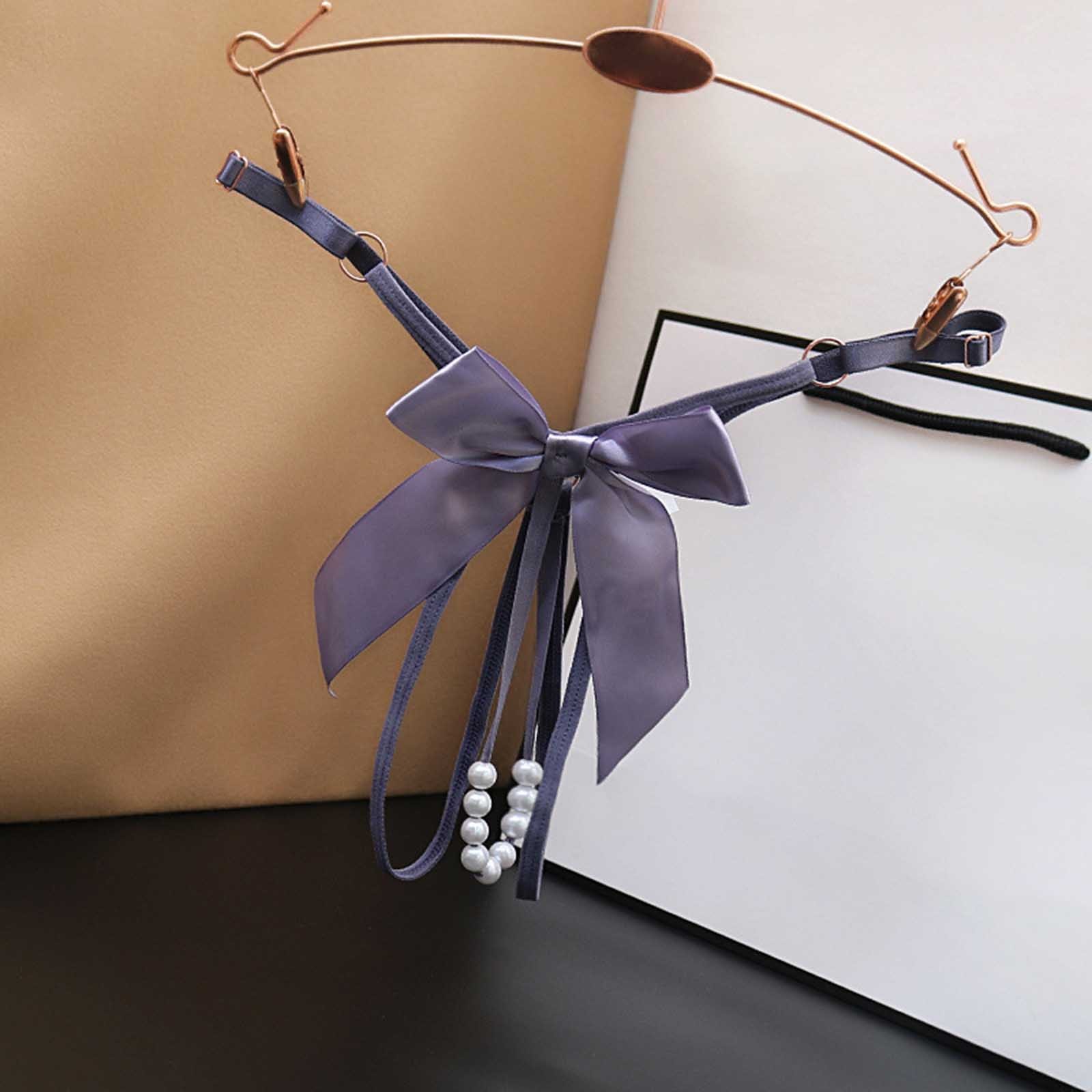 Tanggeri Fashion Womens Lace Thong Low Rise Cotton Underwear Cutout ...