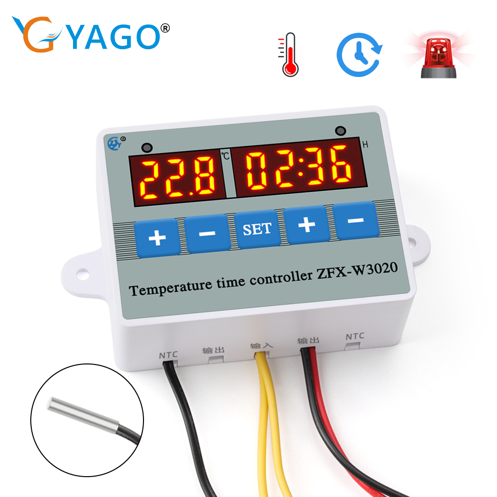 Rcyago Digital Led Smart Temperature Controller 50°c 110c Timing
