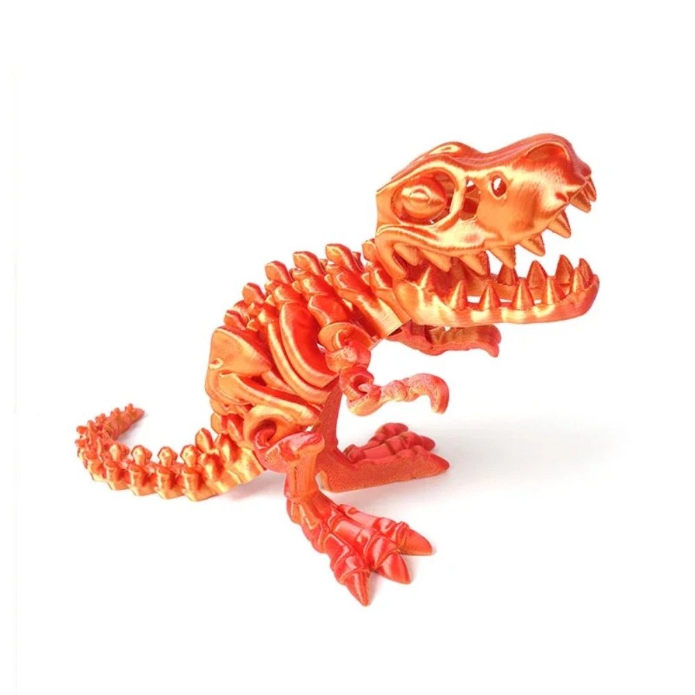 New Joints Move Freely 3D Printed Dragon Set Movable Joints Skeleton ...