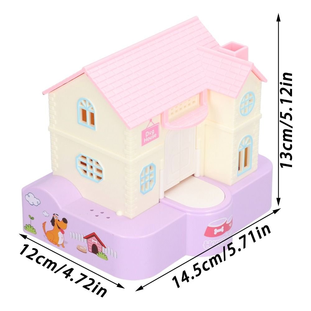 Anime Automatic Swallowing Doghouse Saving Box Light Music Effects ...
