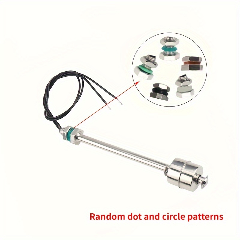 AumoPro 1Pc Water Level Sensor Liquid Float Switch Stainless Steel ...