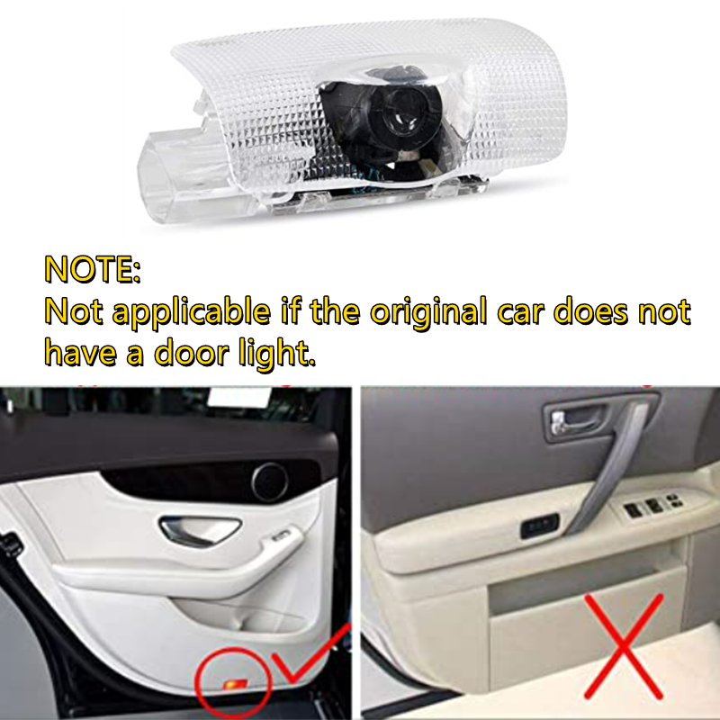 【Limited Quantity】 2x Car Door Led Logo Shadow Projector Lamp For Ae86 ...