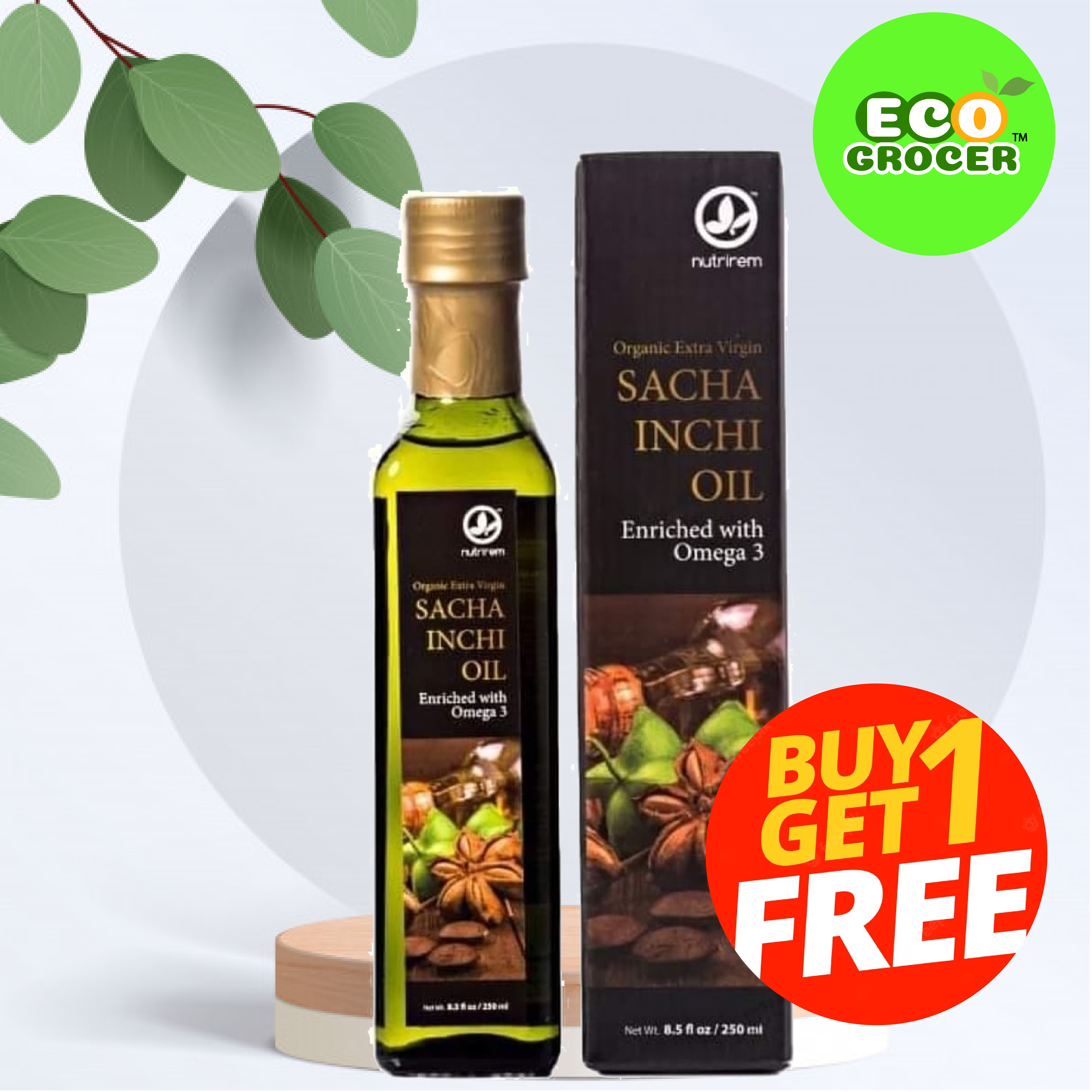 NutriRem - Sacha Inchi Oil 印加果油 250ml | Lazada