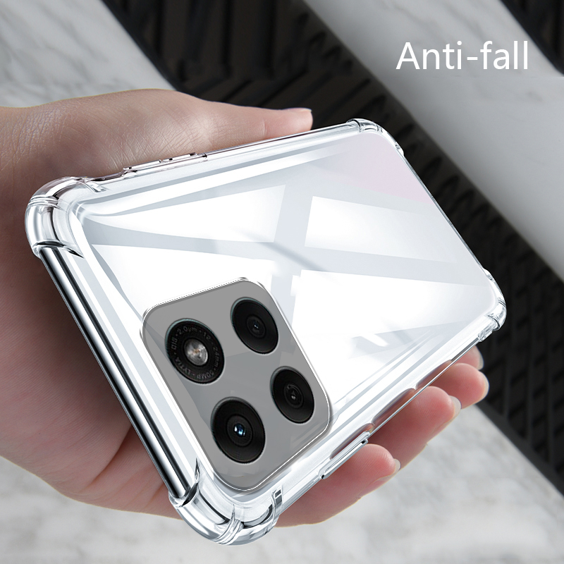 Olige Casing For Moto Edge 60 Fusion New transparent airbag four ...