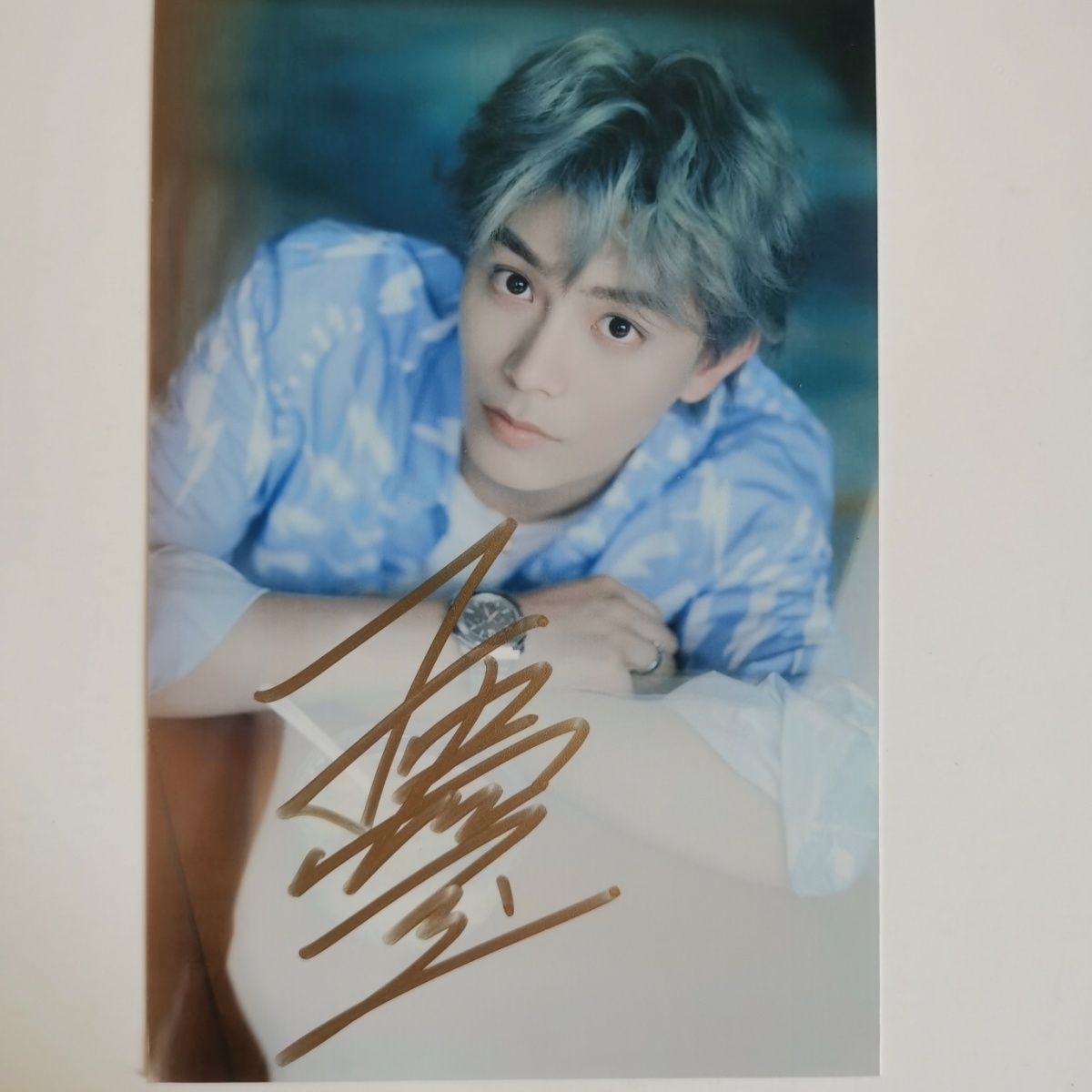 【GlobalDepot】Actor Ryan Ding Yuxi Signature Photo Signed Photo | Daraz.lk