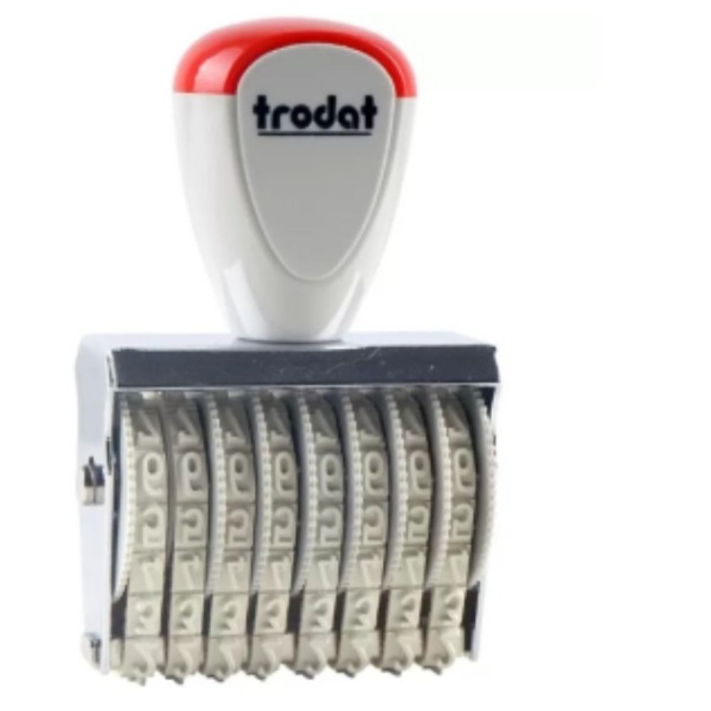 TONGQUDA Personalized Number Stamp 3 ,4 , 5, 6, 8, 10, 12,or 14 Digits ...