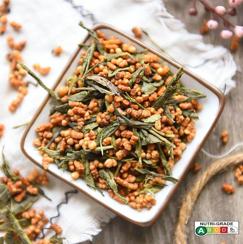 250g 玄米茶 High Quality Genmaicha Japanese Sushi Restaurant Korean Genmai ...