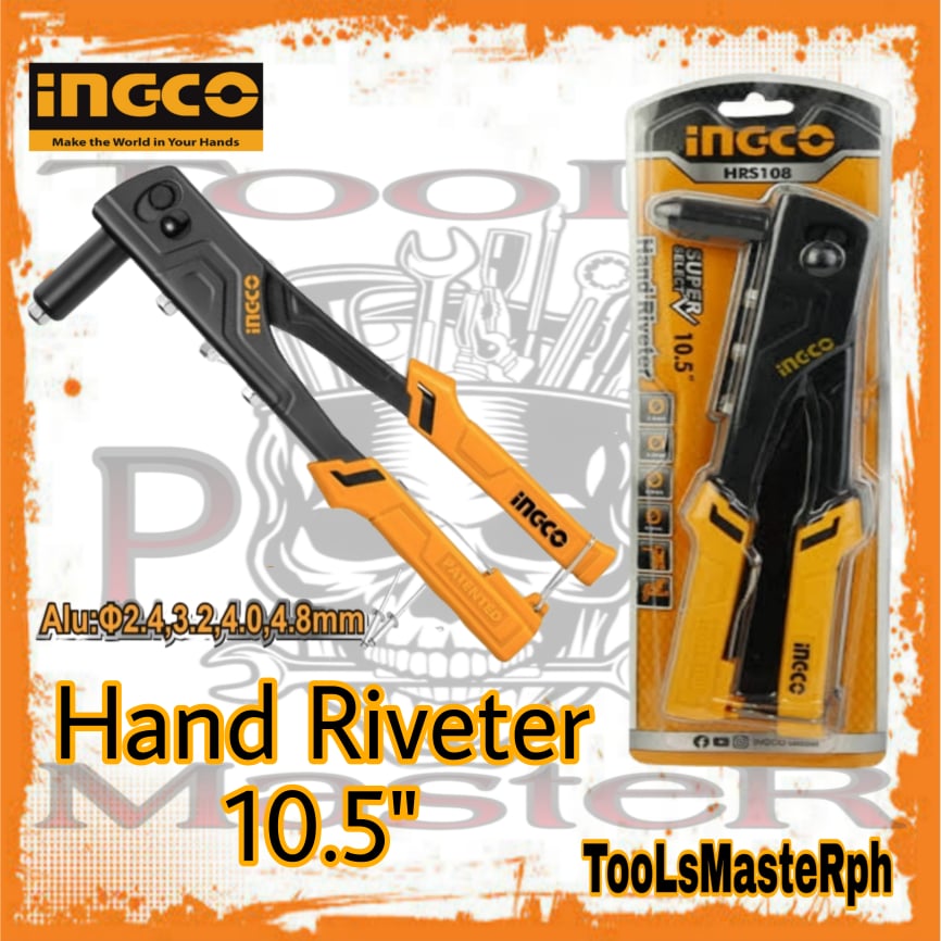 INGCO Rivet Hand Riveter 10.5" SUPER SELECT HRS108 | Lazada PH