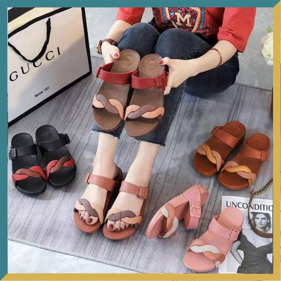 Elevate your Style Two Strap Slippers For Women's 35 36 37 38 39 40 ...