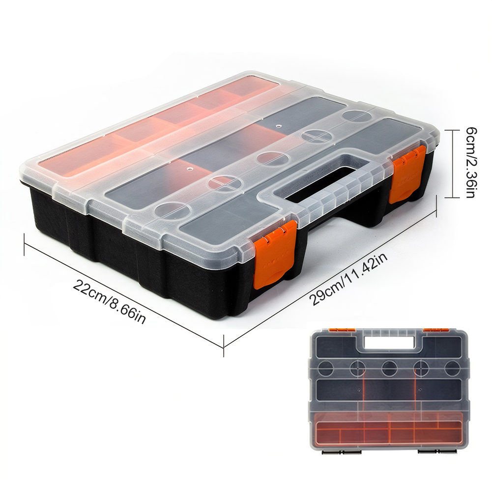 Transparent Assortment Box Wear Resist Small Parts Sorting Box ...