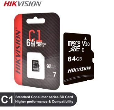 Hikvision HS-TF-C1(STD)/32G/64G/128G/ZAZ01X00/OD 64GB TF/Micro SD Card | Lazada PH