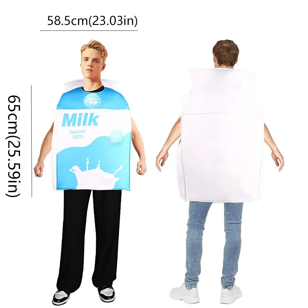 QAN1031 Food Chocolate Cookies Costume Milk Dress Up Costumes ...