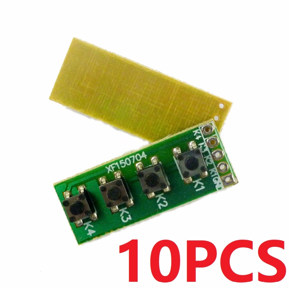 【TailWorld】10pcs 2.54mm 4 key MCU keyboard switch Matrix for UNO MEGA2560 DUE raspberry pi ...