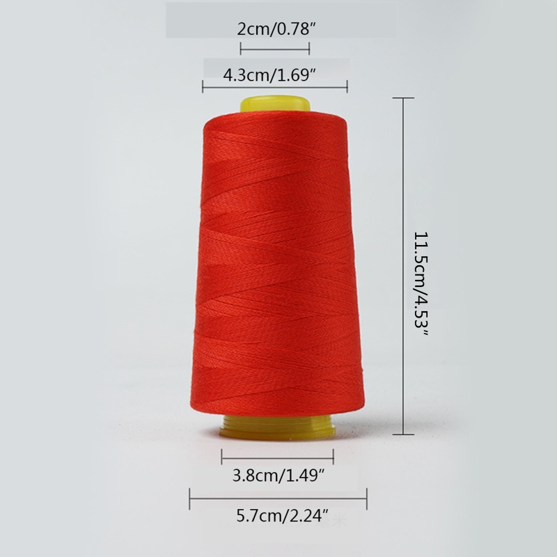 3000 Yards Sewing Thread Four Seasons Sewing Machine Thread Polyester ...